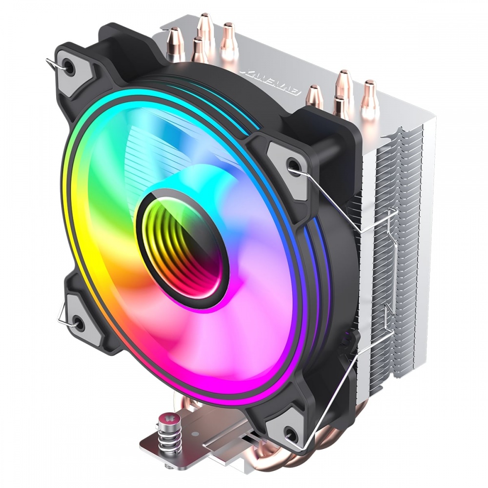 GameMax Ice Blade CPU Cooler With 120mm PWM ARGB Infinity Fan 4 x 6mm ...